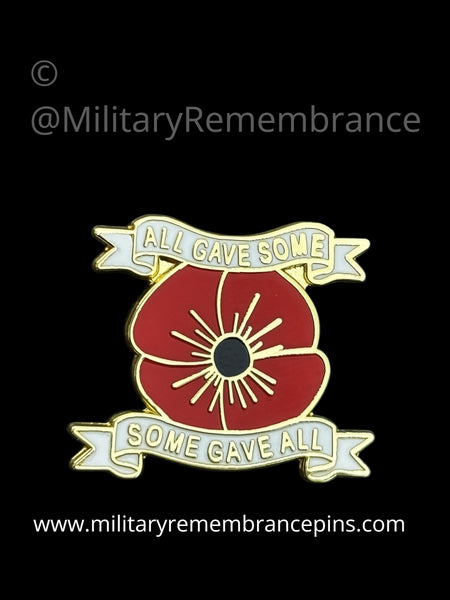Some Gave All Remembrance Lapel Pin – Military Remembrance Pins