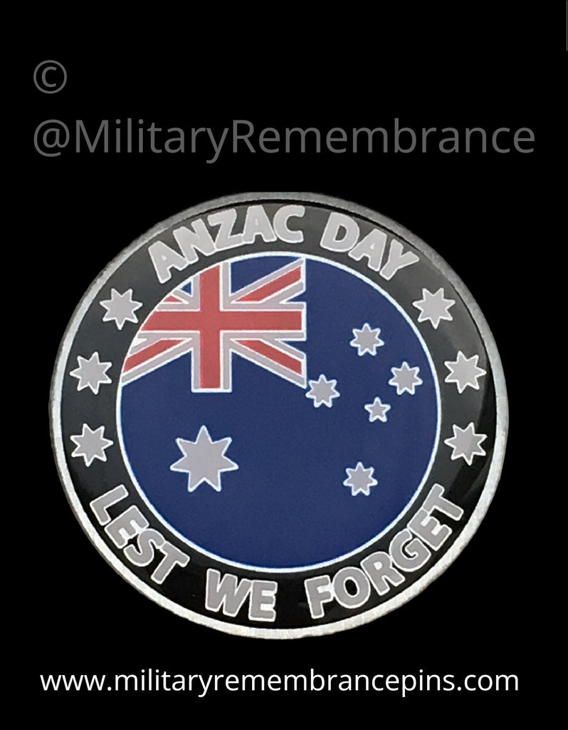 Anzac Day Support Pin – Military Remembrance Pins