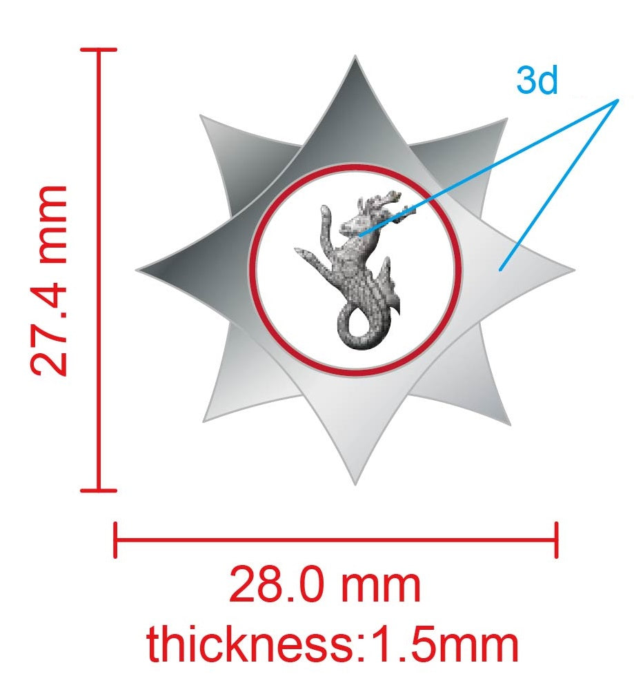 Avon Fire & Rescue AF&RS Crest Lapel Pin – Military Remembrance Pins