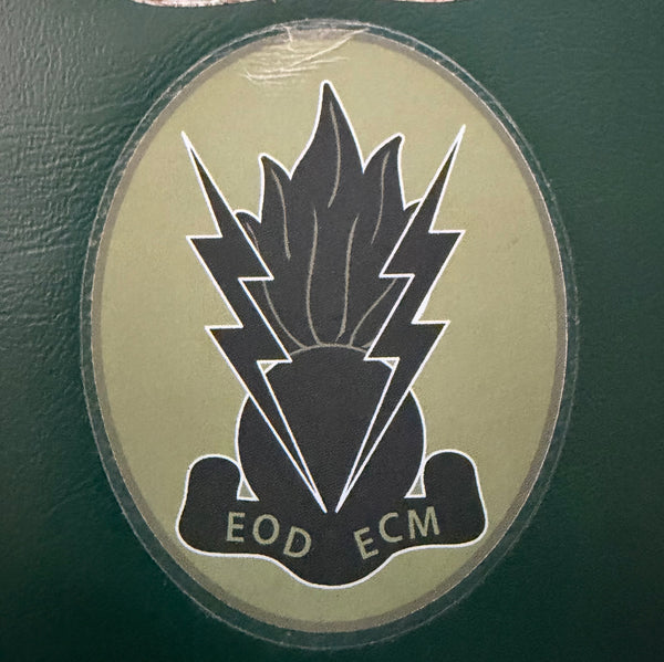 Explosive Ordnance Disposal ECM Trade Patch Lapel Pin – Military ...