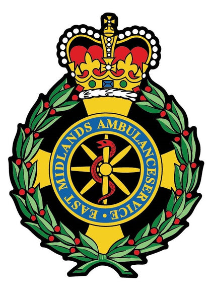 East Midlands Ambulance Service EMAS Crest Lapel Pin – Military ...