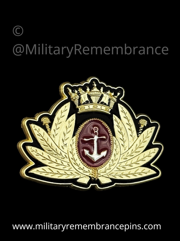 Merchant Navy MN Generic Hat Badge Lapel Pin – Military Remembrance Pins