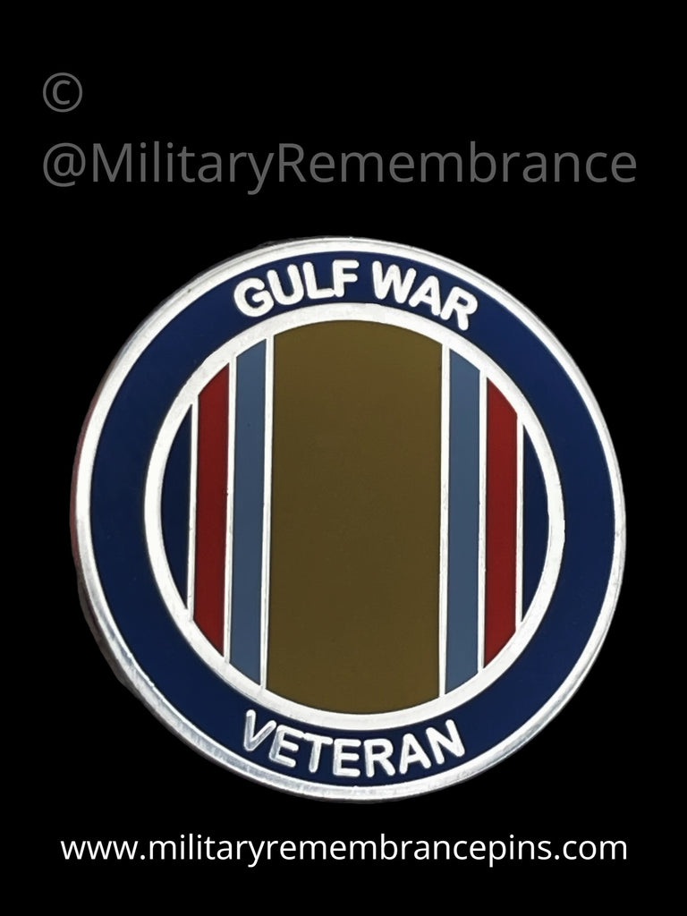 Gulf War Operation Granby Veterans Lapel Pin – Military Remembrance Pins