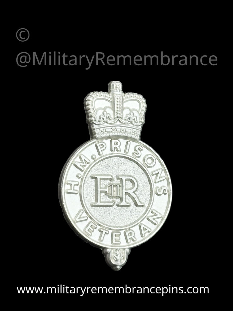 Her Majesty's Prison Service HMP Veteran Lapel Pin – Military ...