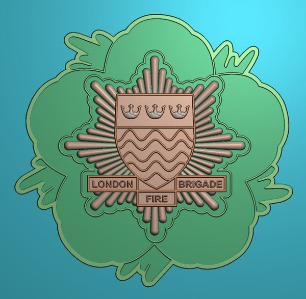 London Fire Brigade Remembrance Flower Lapel Pin – Military Remembrance ...