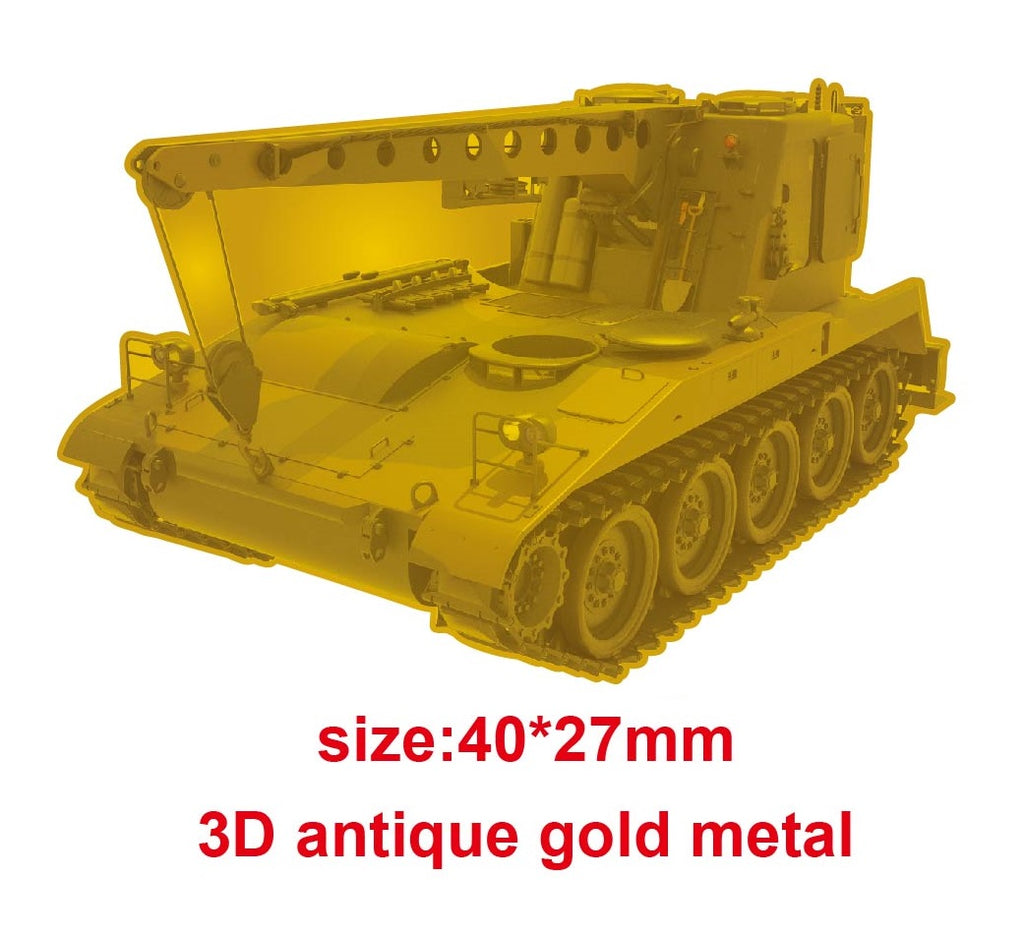 M578 Armoured Recovery Vehicle Lapel Pin – Military Remembrance Pins