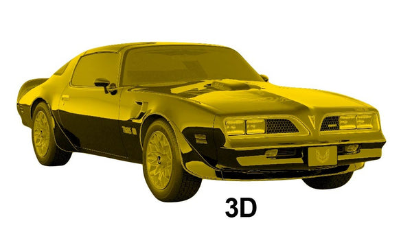 Pontiac Trans Am Firebird Car Lapel Pin – Military Remembrance Pins