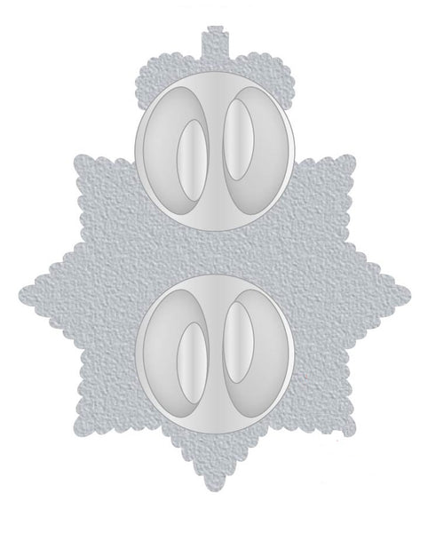 Royal Gibraltar Police Service QC Force Crest Lapel Pin – Military ...