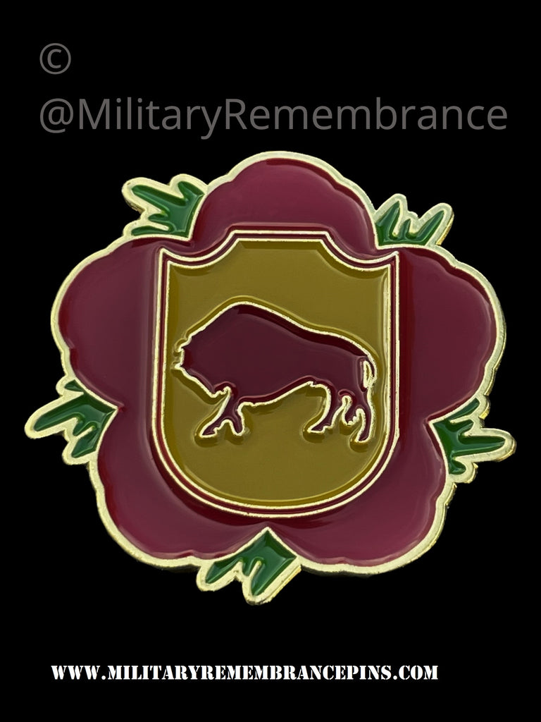 5th Kresowa Infantry Division (Poland) Remembrance Flower Lapel Pin ...