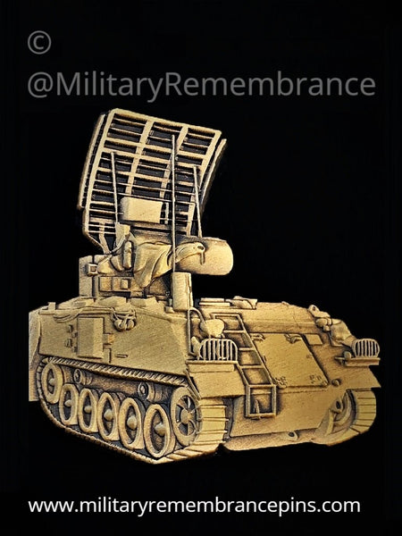 AFV 436 Cymbeline Mortar Locating Radar Vehicle Lapel Pin – Military ...