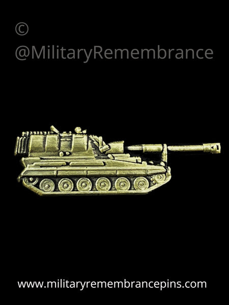 AS90 Self Propelled Artillery L131 RA Lapel Pin – Military Remembrance Pins