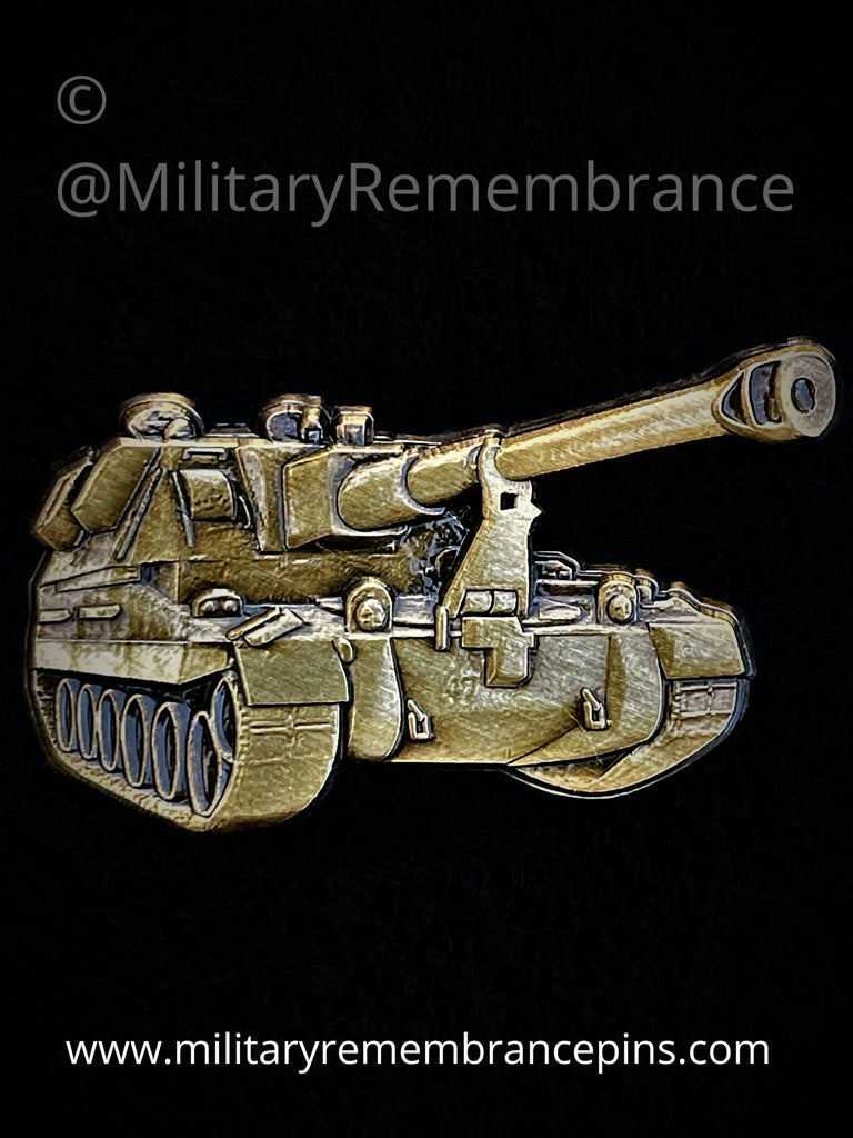 AS90 Self Propelled Artillery L131 Lapel Pin – Military Remembrance Pins