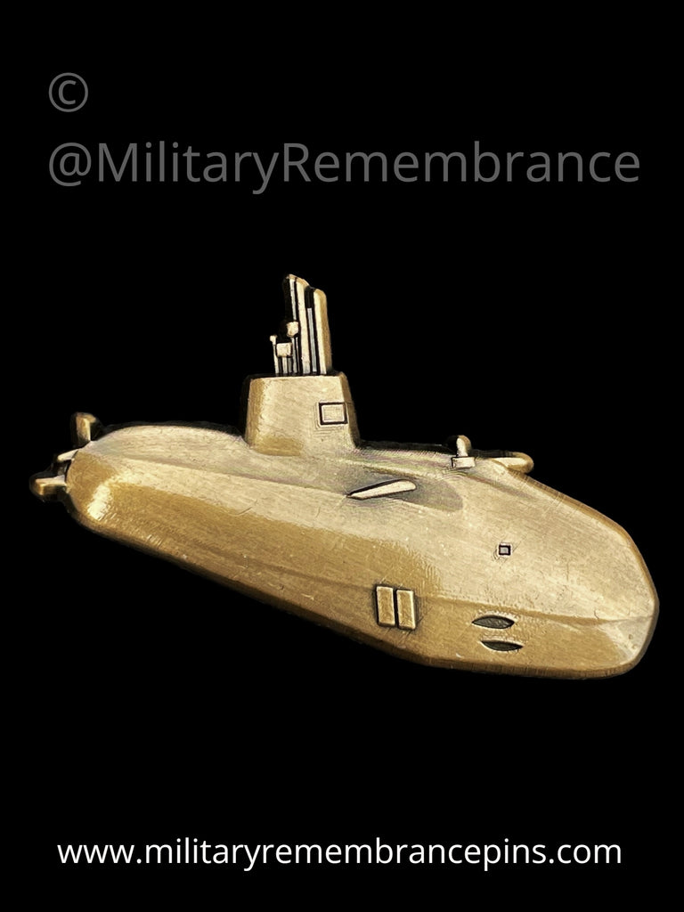 Astute Class Submarine Lapel Pin – Military Remembrance Pins