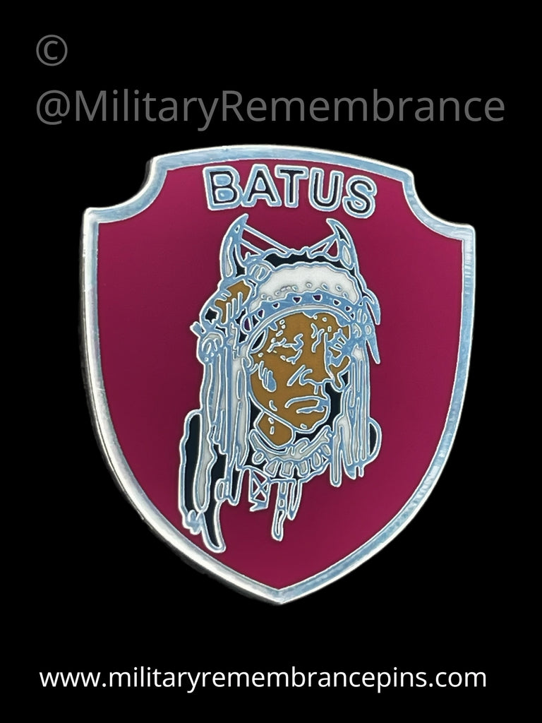 British Army Training Unit Suffield BATUS Shield Lapel Pin – Military ...