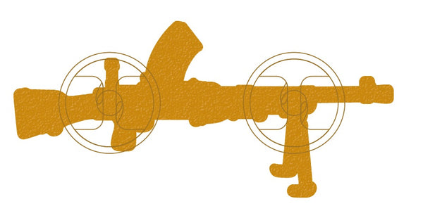 Bren Light Machine Gun Lapel Pin – Military Remembrance Pins
