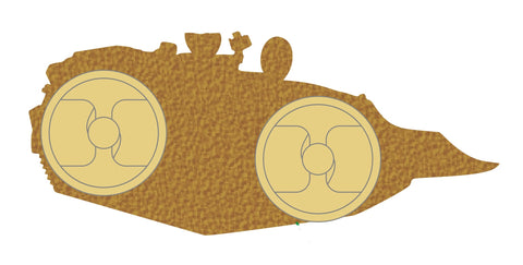 Challenger Armoured Recovery And Repair Vehicle CRARRV FV4034 Lapel Pi ...