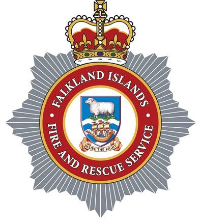 Falkland Islands Fire & Rescue Service Remembrance Flower Lapel Pin ...
