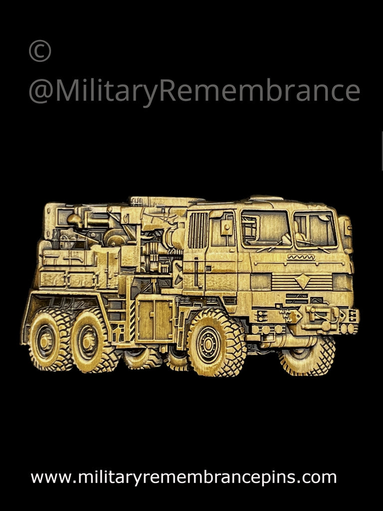 Foden Recovery Vehicle 6x6 Lapel Pin – Military Remembrance Pins