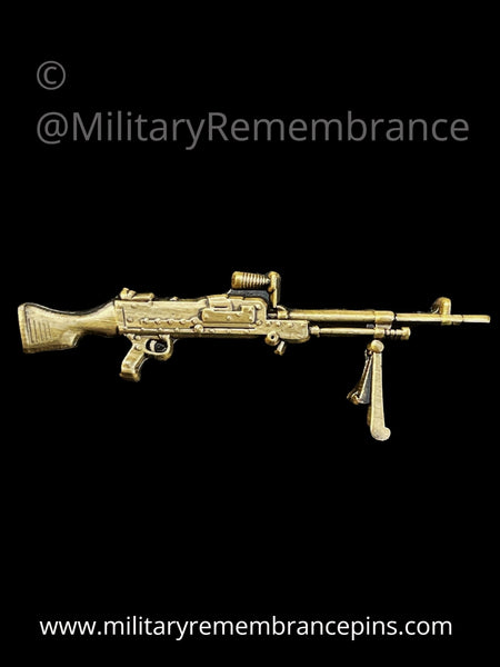 General Purpose Machine Gun GPMG Lapel Pin – Military Remembrance Pins