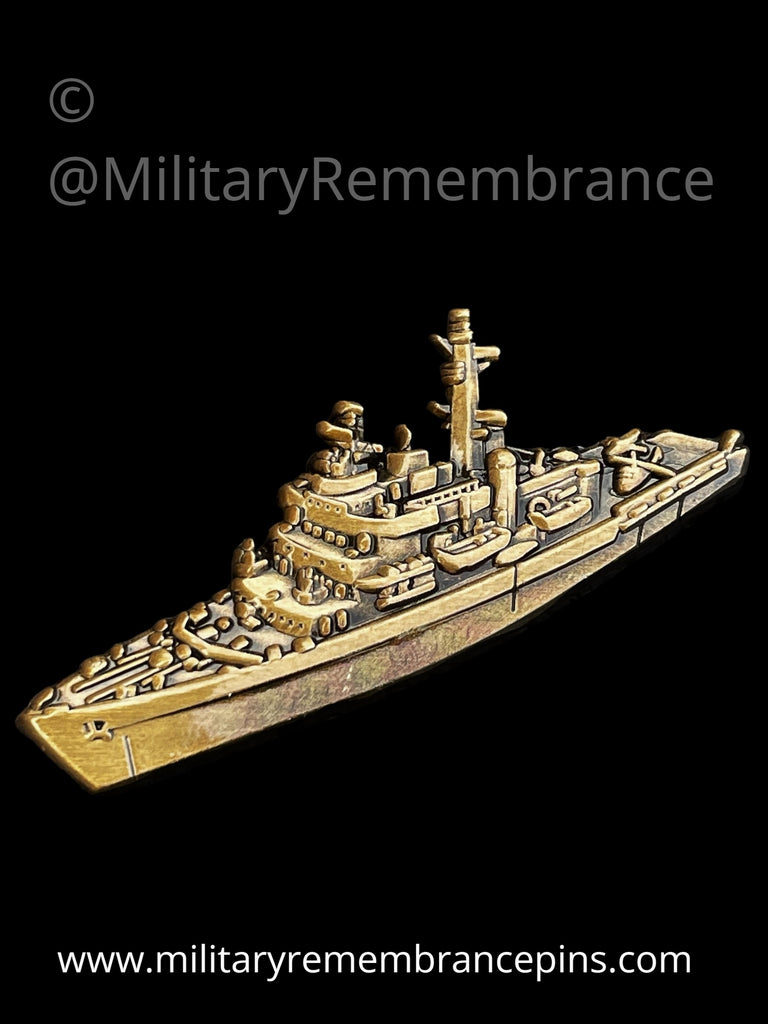 HMS Fearless Royal Navy Amphibious Assault Ship Lapel Pin – Military ...