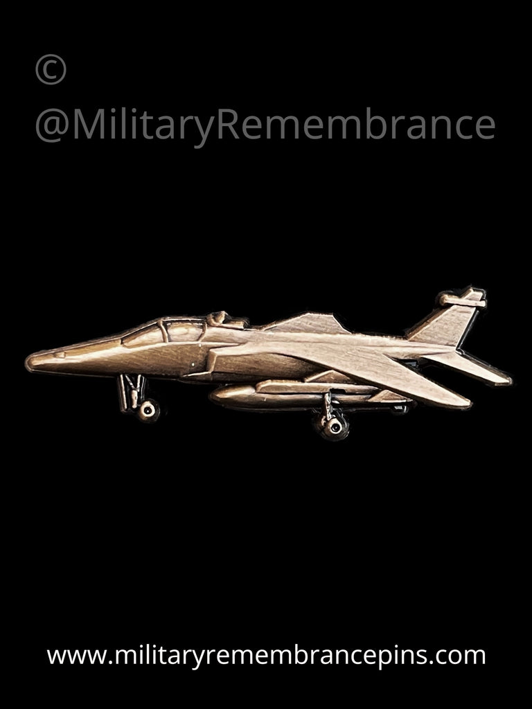 Jaguar Attack Aircraft Vehicle Lapel Pin – Military Remembrance Pins