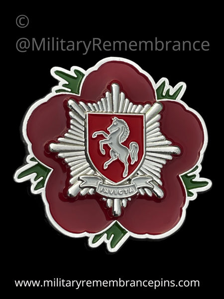 Kent Fire & Rescue Service Remembrance Flower Lapel Pin – Military ...