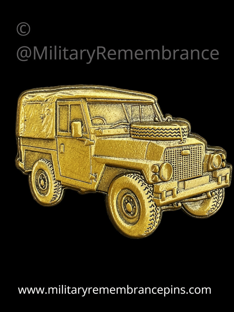 Land Rover 1/2 Ton Lightweight Vehicle Lapel Pin – Military Remembrance ...