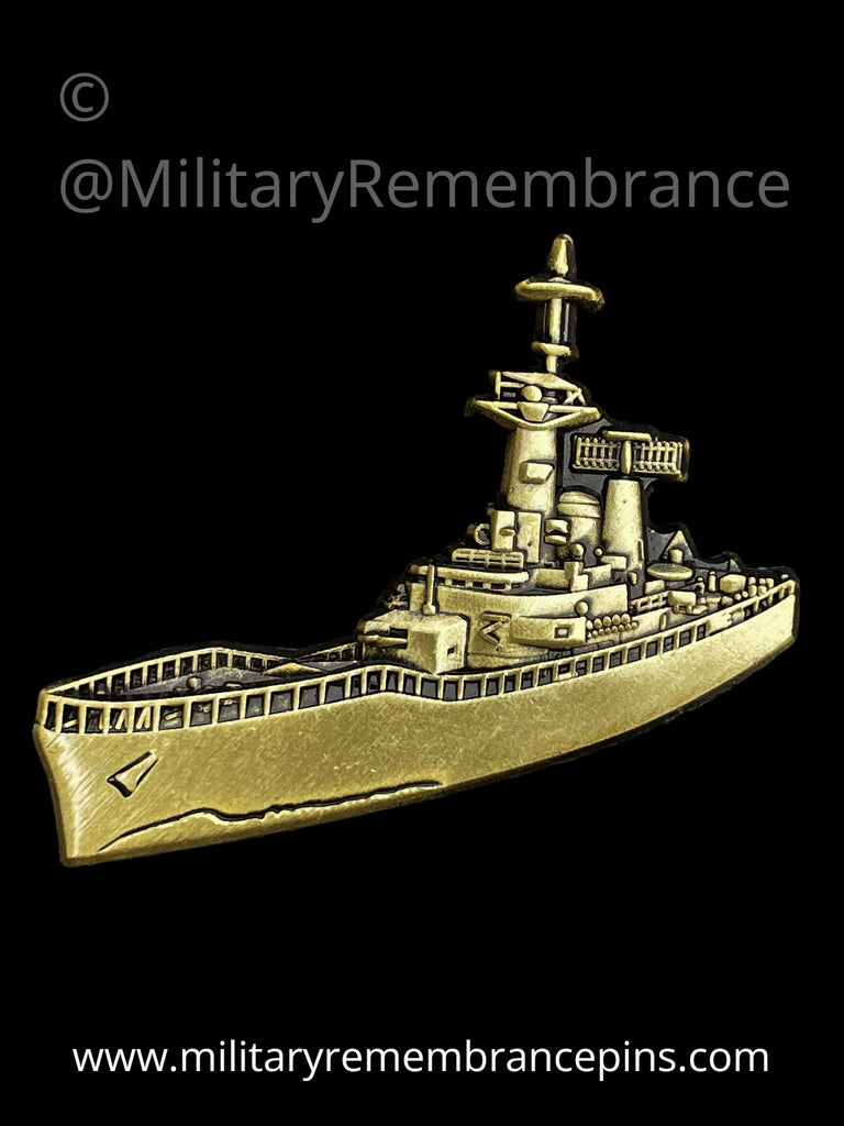 Leander Class Frigate Royal Navy Ship Lapel Pin – Military Remembrance Pins