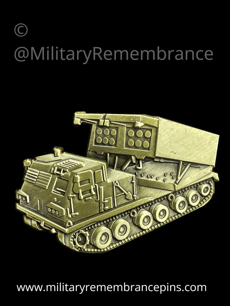 M270 Multiple Launch Rocket System MLRS Lapel Pin – Military ...