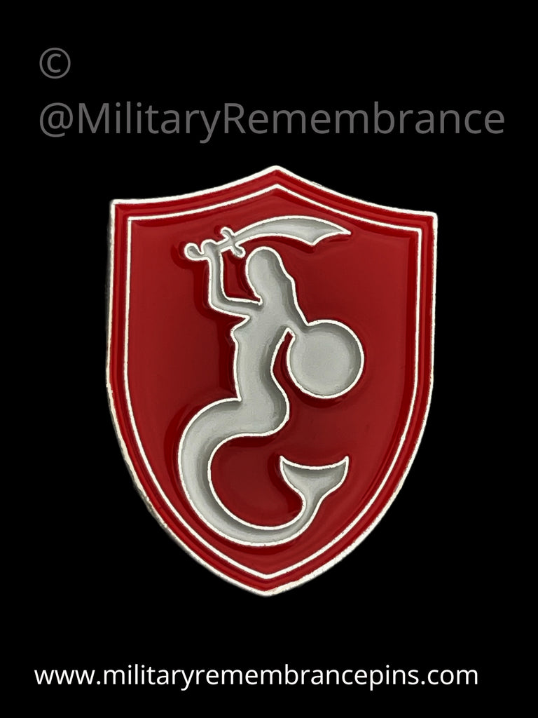 Maid Of Warsaw 2nd Corps (Poland) TRF Lapel Pin – Military Remembrance Pins