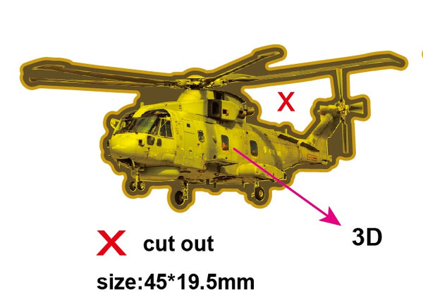 Merlin Mk II Helicopter Lapel Pin – Military Remembrance Pins
