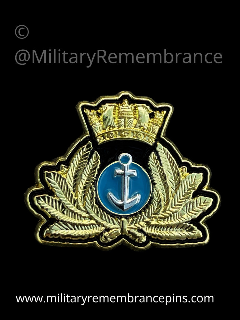 Ocean Transport & Trading Shipping Cap Badge Lapel Pin – Military ...