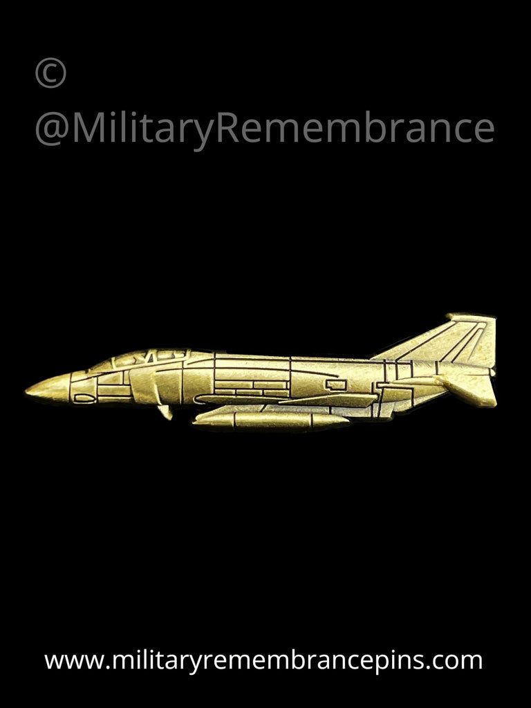 Phantom Fighter Jet Lapel Pin – Military Remembrance Pins
