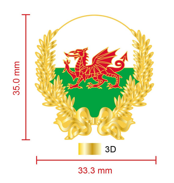 Proud To Be Welsh Lapel Pin – Military Remembrance Pins
