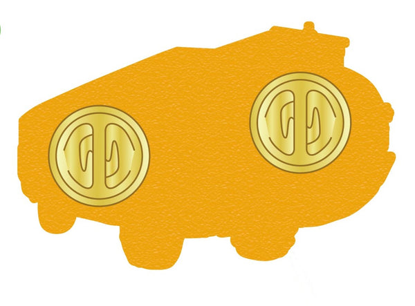 Royal Engineers M3 Amphibious Rig Pontoon Vehicle Lapel Pin – Military ...