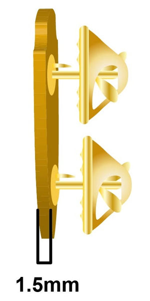 United Nations UN UNFICYP Colours Lapel Pin – Military Remembrance Pins