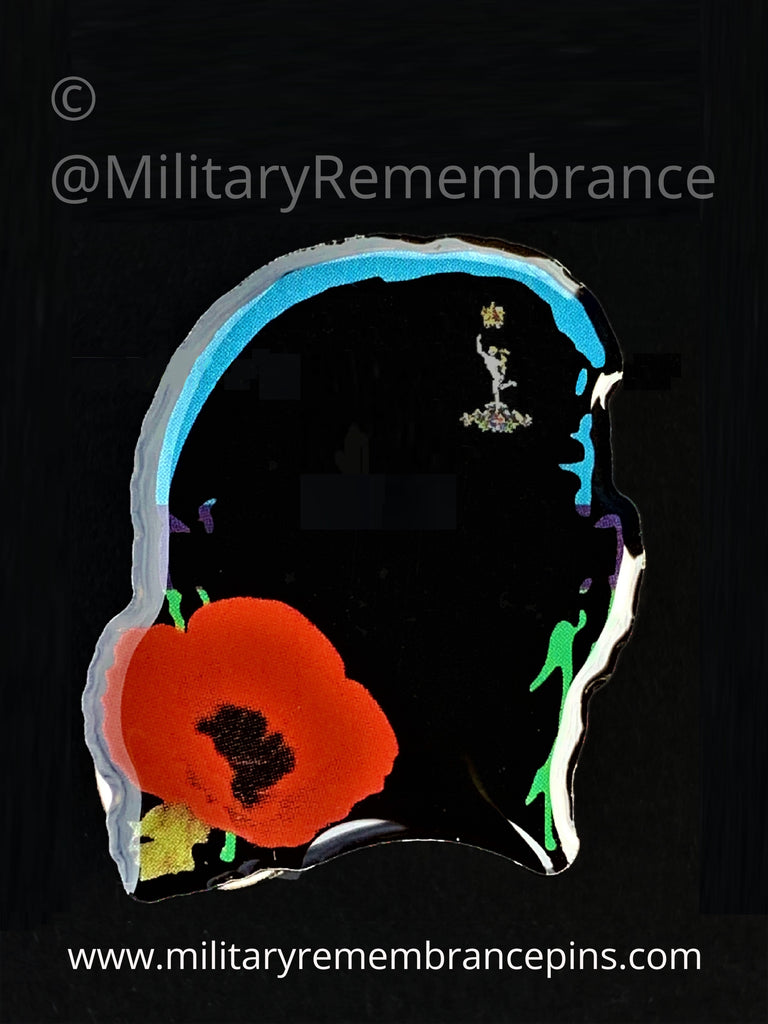 Royal Corps of Signals Soldier Silhouette Lapel Pin – Military ...