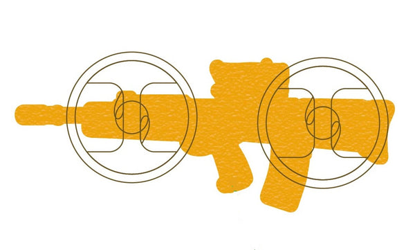 SA80 5.56mm British Army Assault Rifle Lapel Pin – Military Remembrance ...