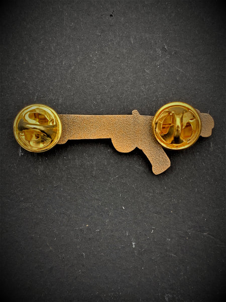 Sterling Submachine Gun L2A3 Weapon Lapel Pin – Military Remembrance Pins