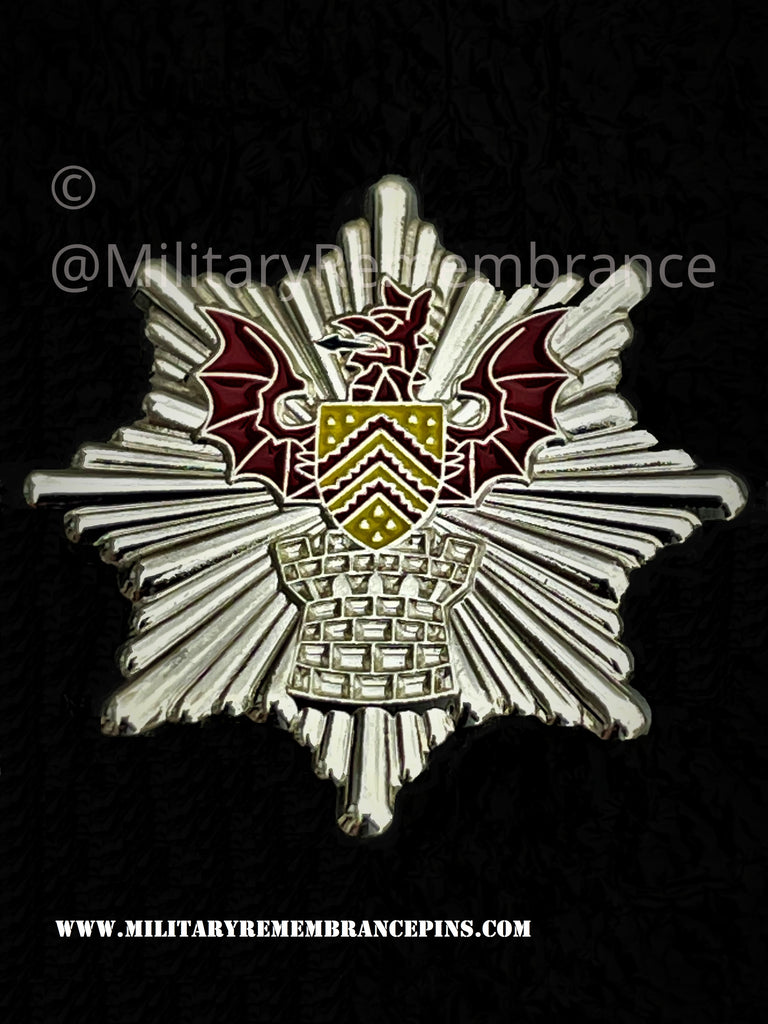 South Wales Fire & Rescue Service Lapel Pin – Military Remembrance Pins