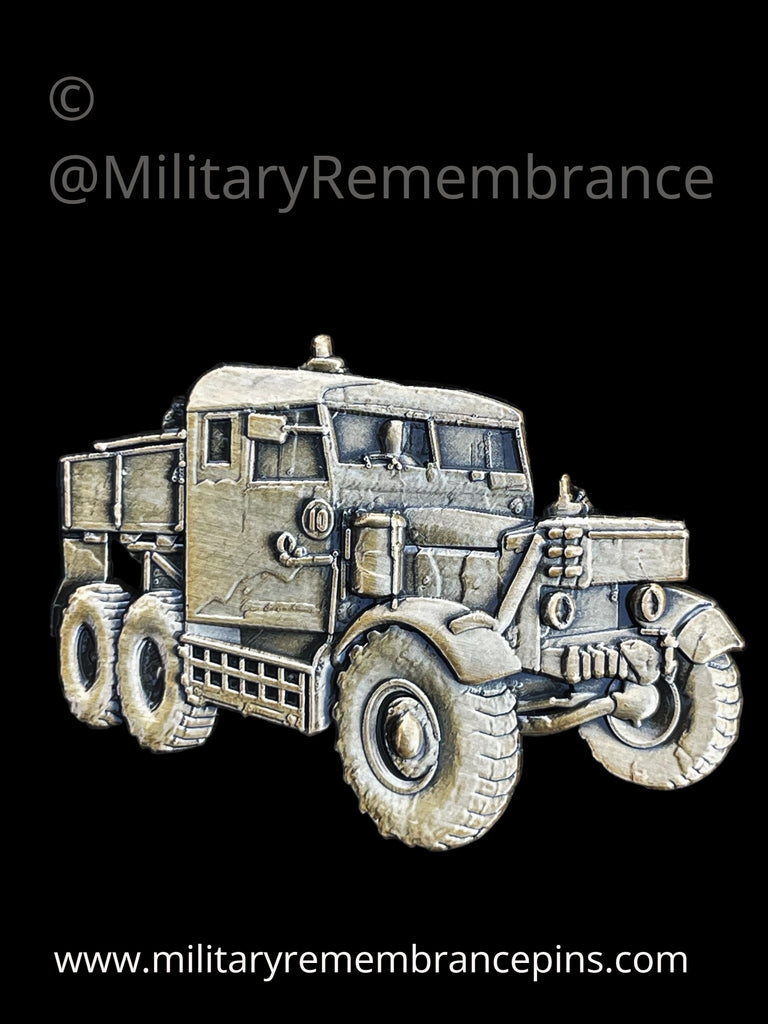 Scammell Pioneer Recovery Vehicle Lapel Pin – Military Remembrance Pins