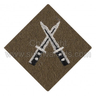 Section Commanders Battle Course Trade Patch Lapel Pin – Military ...