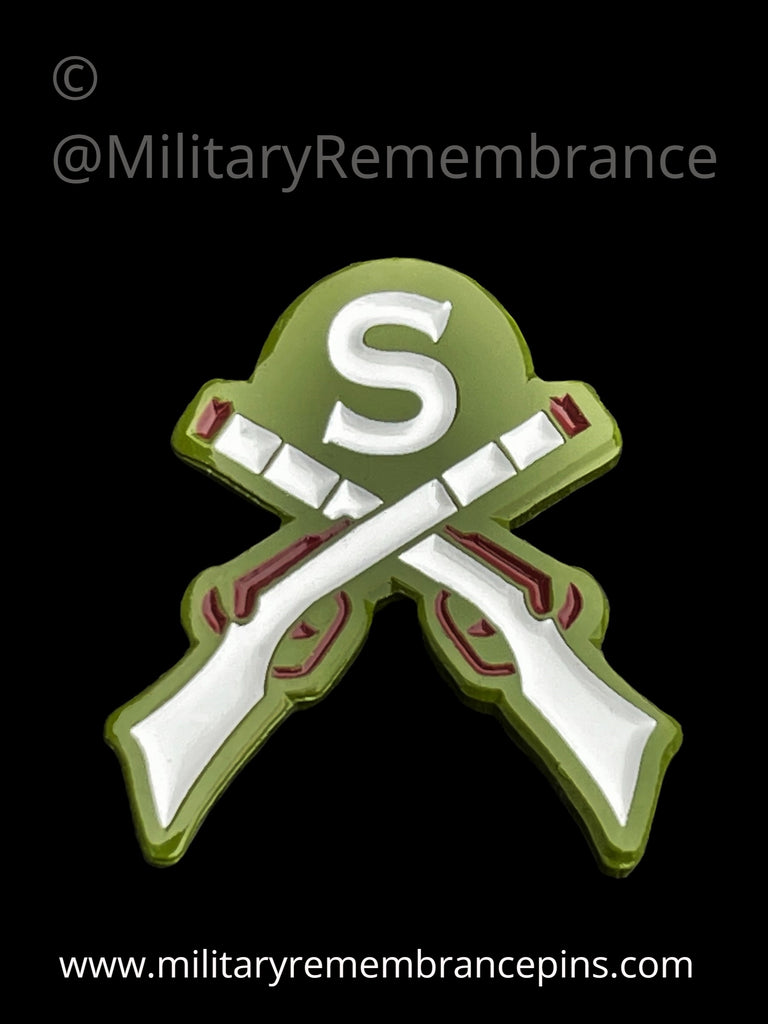Sniper Marksman Trade Patch Lapel Pin – Military Remembrance Pins