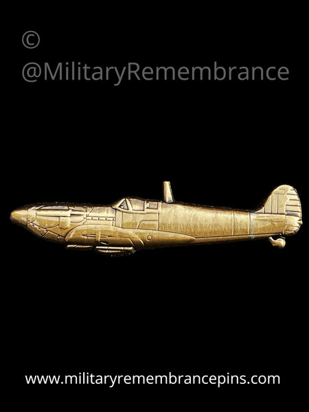 Spitfire WWII Aircraft Lapel Pin – Military Remembrance Pins