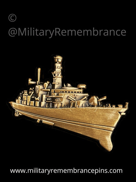 Type 23 Duke Class Frigate Royal Navy Ship Lapel Pin – Military ...