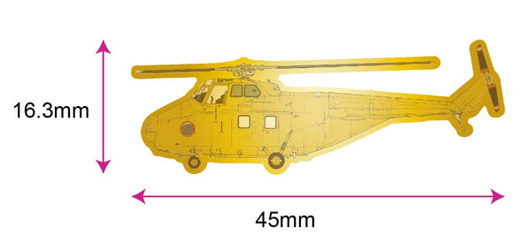 Westland Whirlwind Helicopter Lapel Pin – Military Remembrance Pins