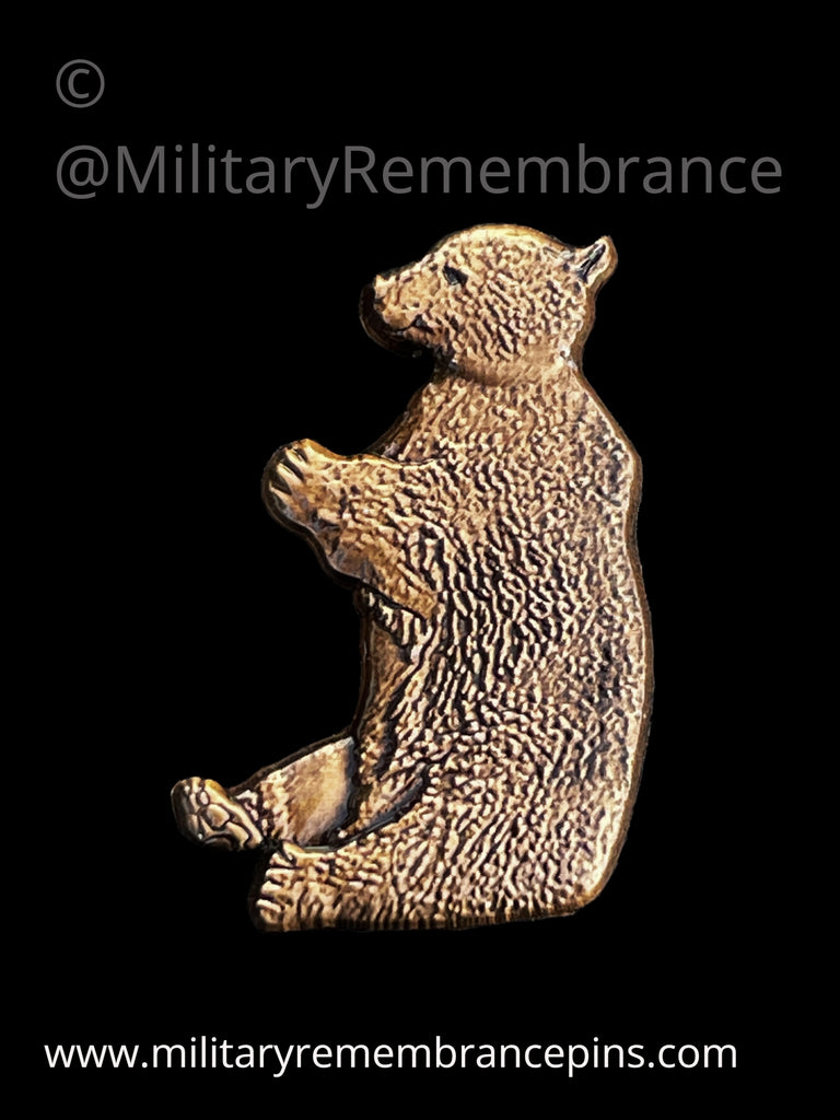 Wojtek The Polish Bear (Poland) Stand Alone Lapel Pin – Military ...